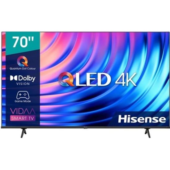 TV INTELLIGENTE HISENSE 70E7HQ WI-FI 70" 4K ULTRA HD QLED - Cdiscount ...