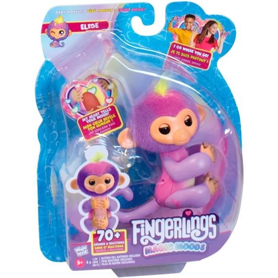 Fingerlings - LANSAY - Magic Moods Elise - Jeu de récré - Dès 5 ans ...