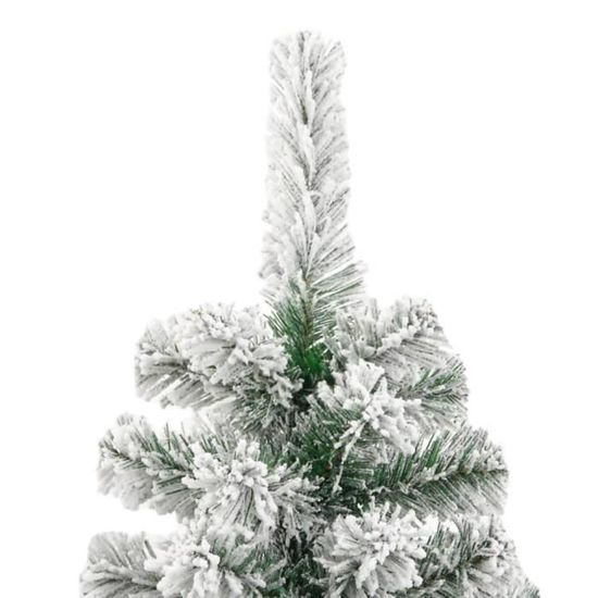 Sapin de Noël artificiel - YESM - A358381 - 180 cm - Neige floquée - Charnières - Cdiscount Maison