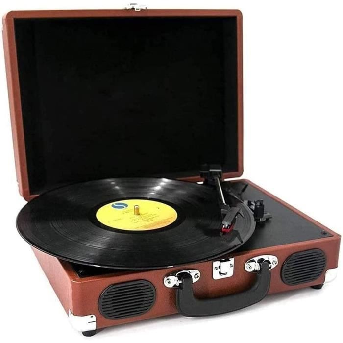 VSDEXR Tourne-Disque Vinyle Vintage phonographe rétro Platine Disque ...