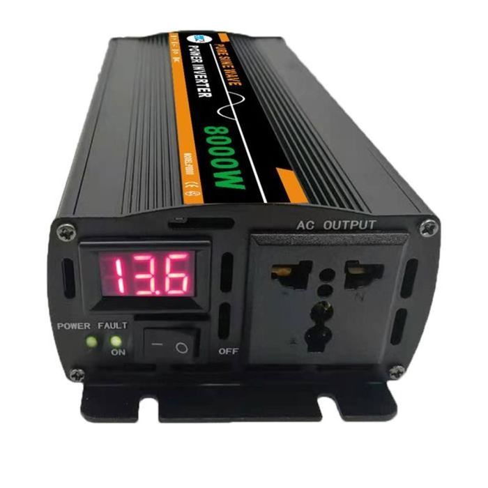CONVERTISSEUR AUTO Convertisseur onde sinusoïdale Pure 8000W ...