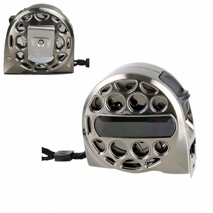 Rgle mtrique rtractable en acier inoxydableruban mesurer tancheanti ...