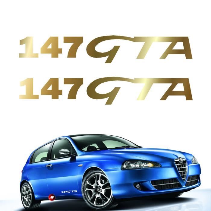 4 stickers 147 GTA – OR – de 300 et 150 mm ALFA ROMEO Mito Giulietta ...