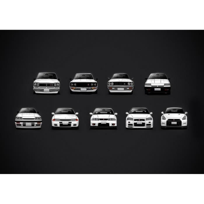 Poster Nissan Skyline Gt-R Evolution Wall Art[u11182] - Cdiscount Maison