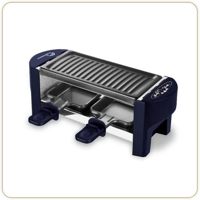 TJS-8616 Raclette 2 Meuuh\u2026! Appareil à raclette 1 -2 personnes ...