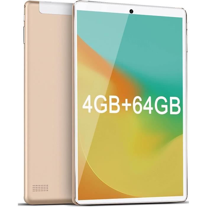 Tablette Tactile 10 Pouces Android 10 Go - 4 Go RAM + 64 Go ROM, 8 ...