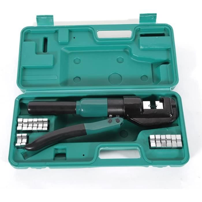 Pince à sertir hydraulique, cosse de câble, pince à cosses de câble 4-70 mm² Sertisseur ...