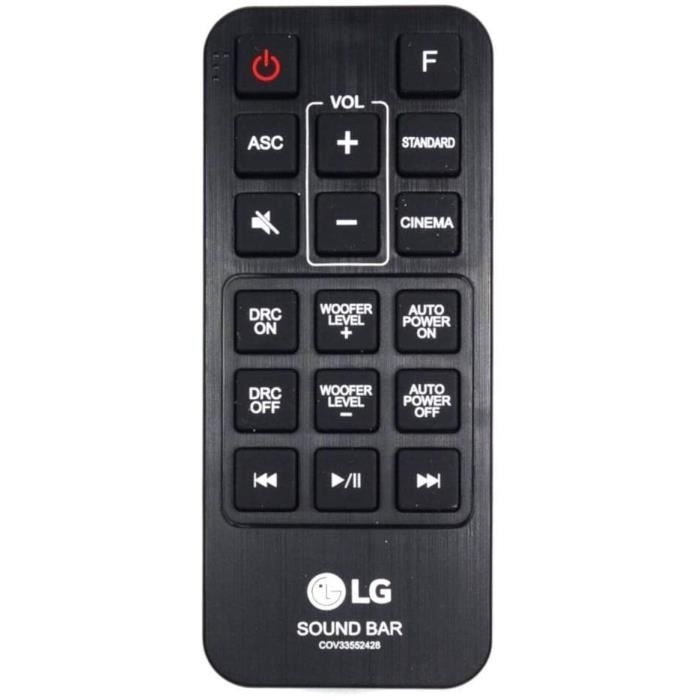 Véritable Télécommande Enceinte Soundbar Rechange Pour Lg SH2 2.1/SH2 ...
