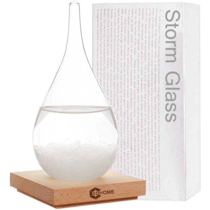 Storm Glass Barometer Type de Goutte d'eau Prévisions Météo Prévisions ...