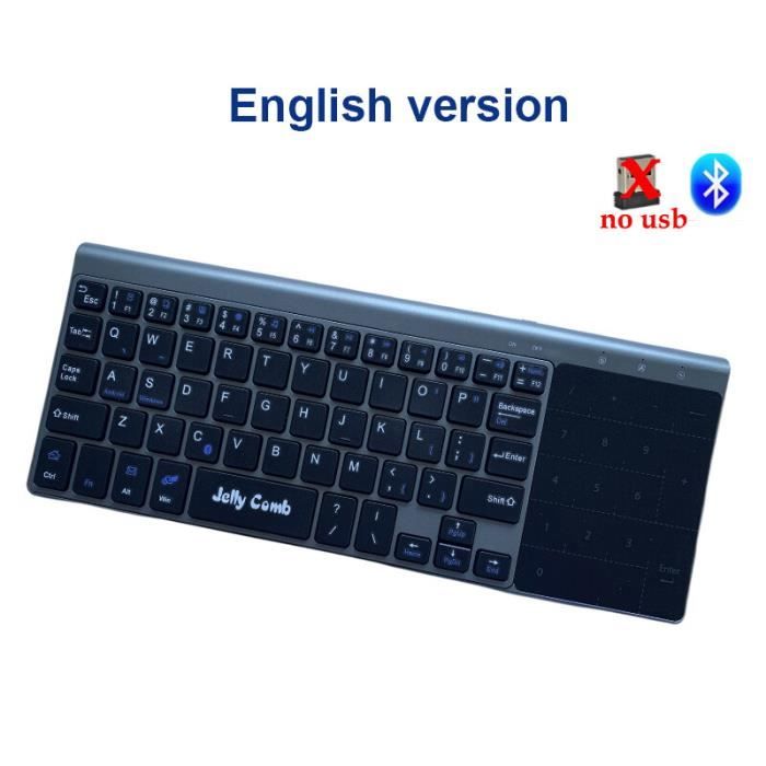 Clavier,Mini-clavier sans fil,avec pavé tactile numérique,pour ...