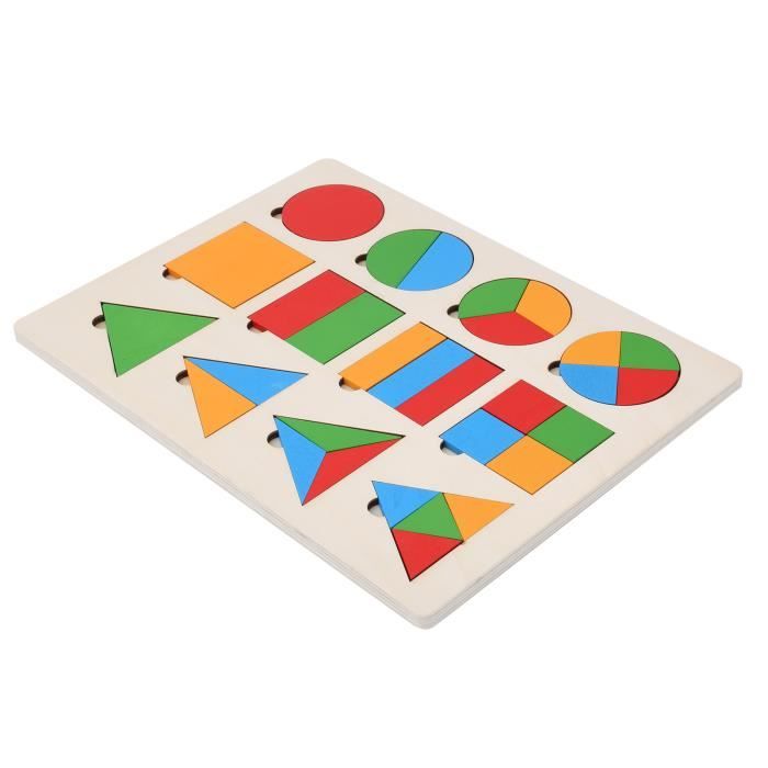 Fafeicy Tableau des formes géométriques Tableau de Forme Géométrique en ...