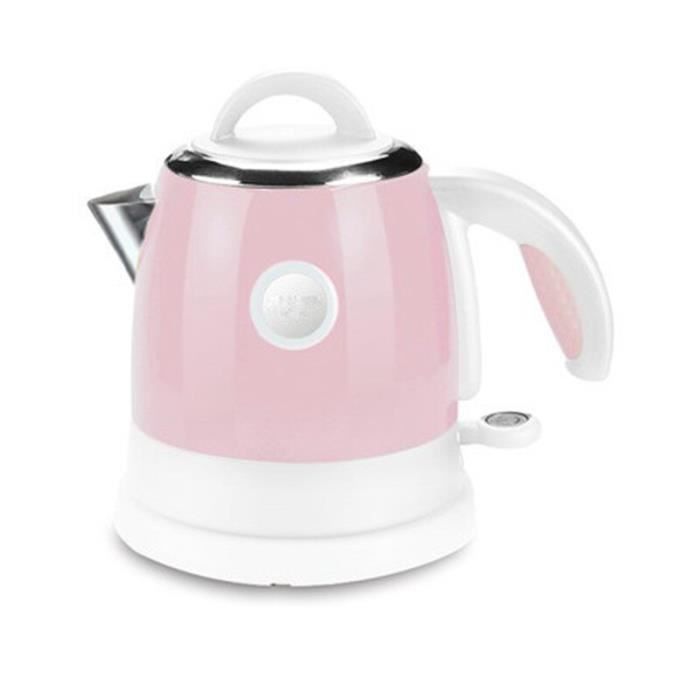 Bouilloire électrique - Mini portable - Rose - 0.8L - 1000W - Acier ...