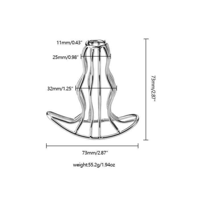 Plug Anal Creux En Acier Inoxydable Pour Gay Spéculum Anal Plug Anal