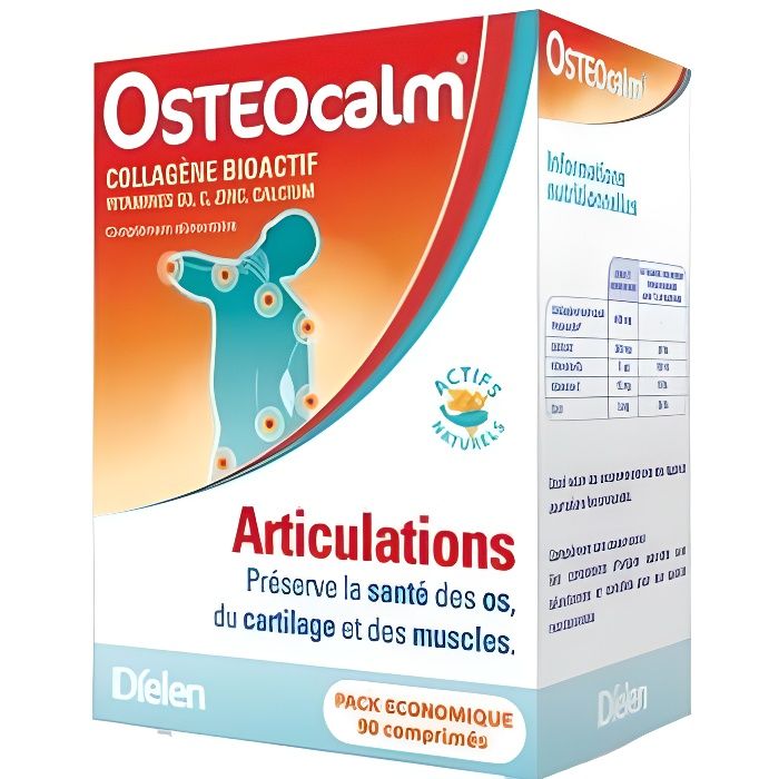Dielen Ostéocalm 90 comprimés - Cdiscount Santé - Mieux vivre
