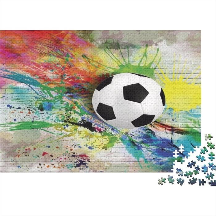Ball Sports Puzzle 1000 Pièces Football Puzzle Pour Adultes Jeu D ...