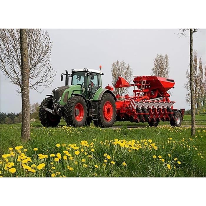 Diamond Painting Adulte Kit, Tracteur Diy Diamant Peinture Point Croix ...