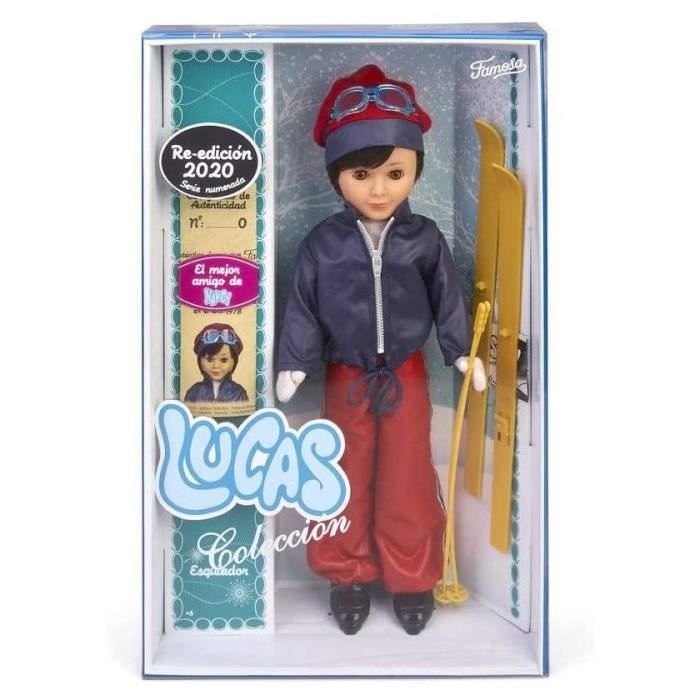 Poupée - Nancy - Lucas Skieur - Réédition 1978 - Pantalon rouge ...