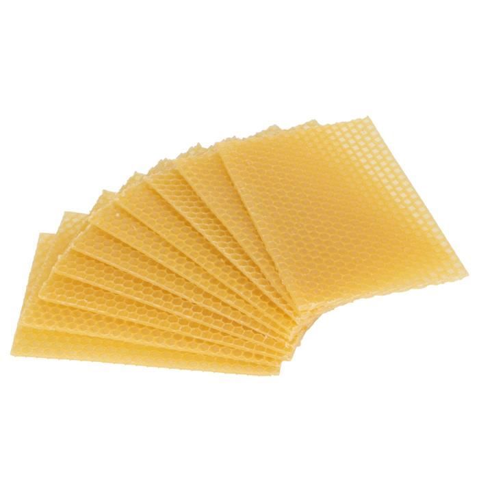 10 Pac Perles De Cire D'Abeille 100% Naturelles, 13*9Cm, Cire À ...
