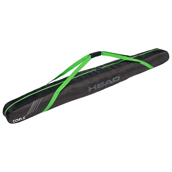 Housse à Ski Head Freeride Single Ski Anthracite/green aille unique ...