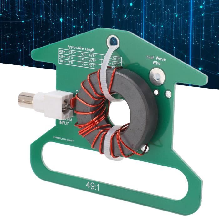 LEX PCB Balun Balun PCB Transformateur équilibré à déséquilibré 49:1 ...