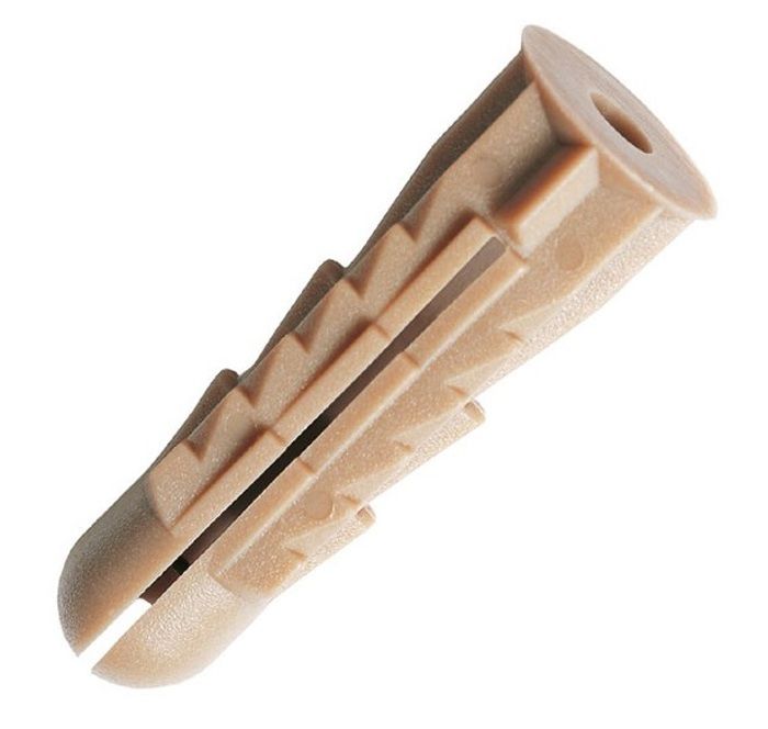 Chevilles universelle polypropylène multi-matériaux haute densité 6X25 ...