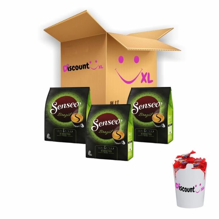 Café Senseo Brazil 96 dosettes + 50 gr Daim chocolat - Cdiscount Au ...