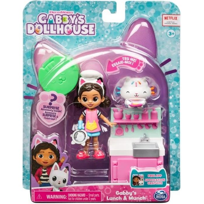 Set de cuisine - Spin Master - Gabby's Dollhouse - Multicolore - Pour ...