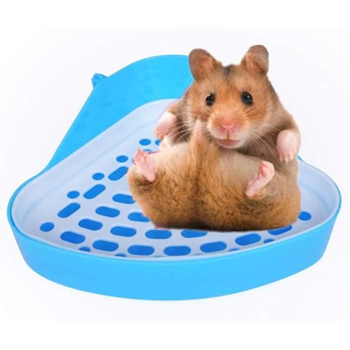 KAIKUN Toilettes Lapin Bac Litiere Lapin Lapin Cage Rat Bac à Litière ...