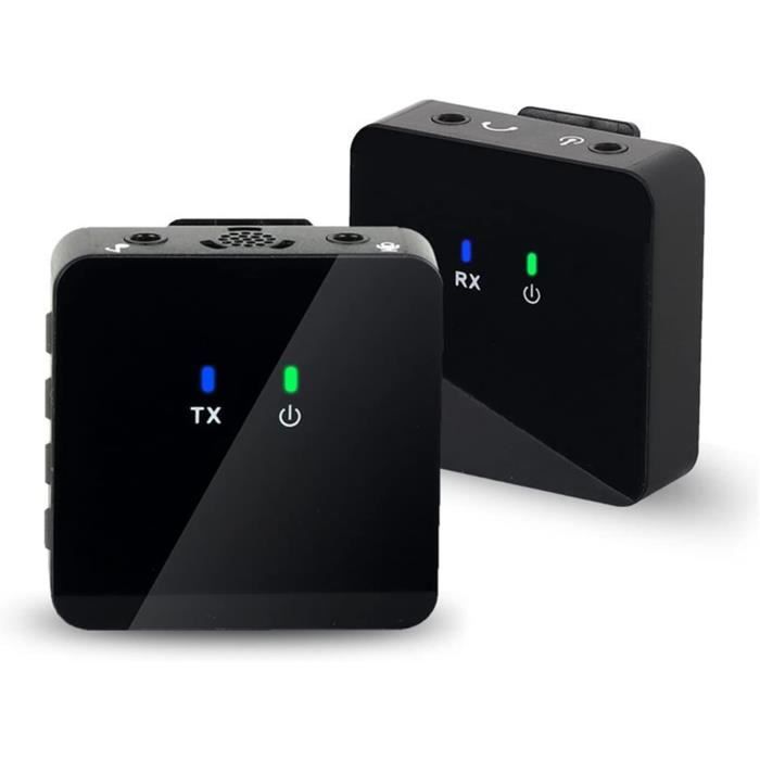 Micro-Cravate Portable Uhf Microphone Lavalier Sans Fil 30 Mètres Plage ...