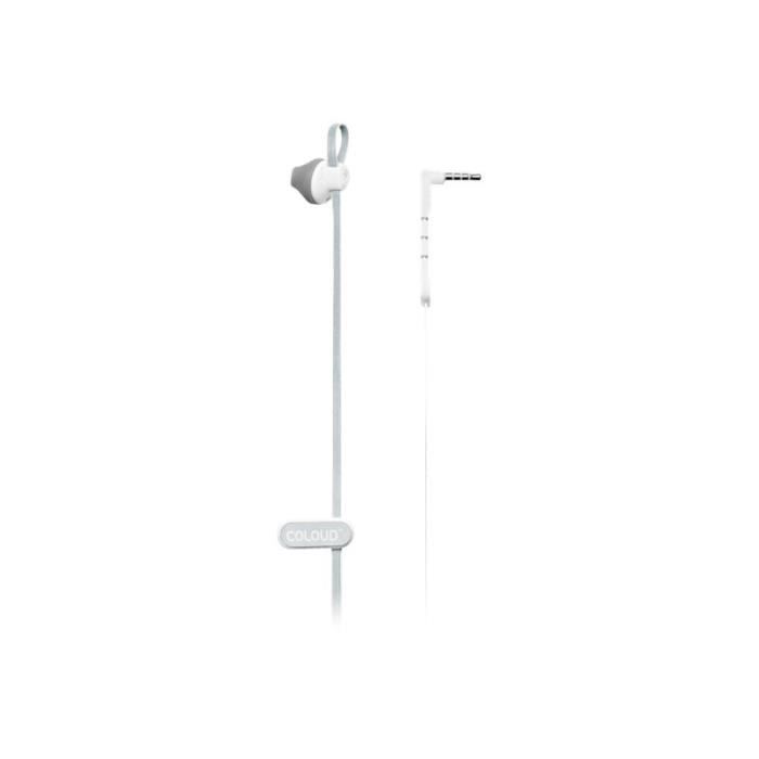 Coloud The Hoop Écouteurs avec micro intra-auriculaire jack 3,5mm blanc ...