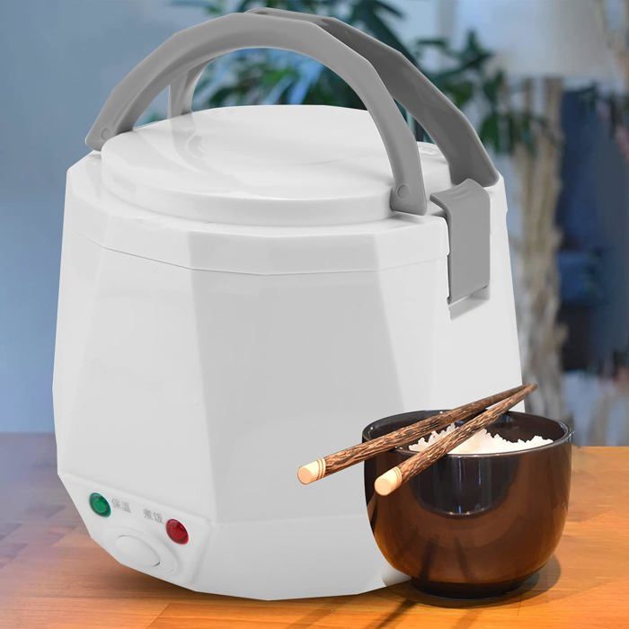 Cuiseur de riz portable - SWAPY - 1,6 L - Blanc - 24 V - 140 W ...