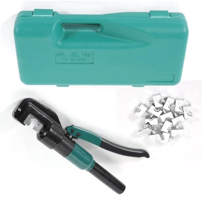 Pince à sertir hydraulique, cosse de câble, pince à cosses de câble 4-70 mm² Sertisseur ...