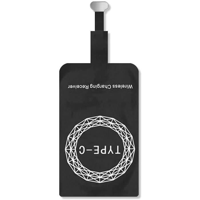 Récepteur De Chargement Usb Type C 1A Noir Module Réception Charge Sans ...