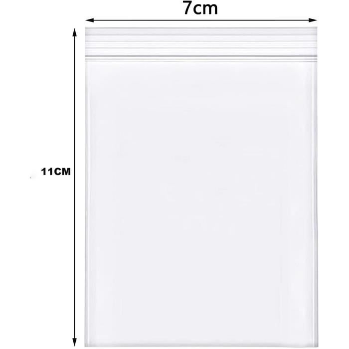 500 Sachets Plastique Transparentes,Sachet Plastique Bonbon,Sacs En ...