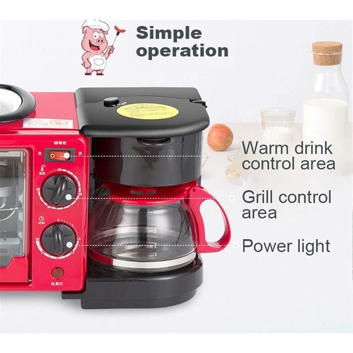 Four Solo Four À Micro-Ondes En Argent Tact Machine À Petit-Déjeuner ...