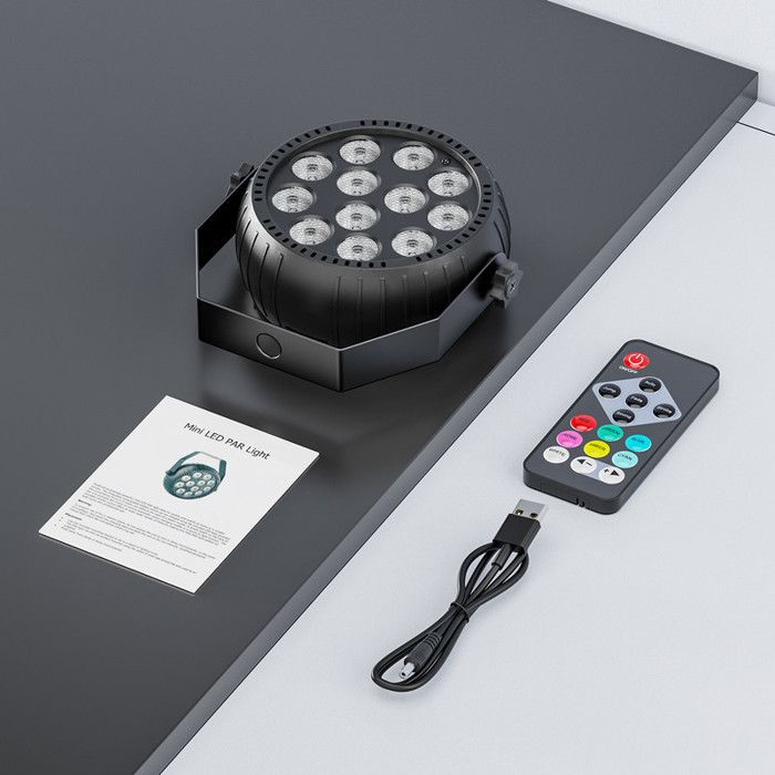 Jeux de Lumiere DJ 72W - UKING Lumières de Fête 12 LED RGBW ...
