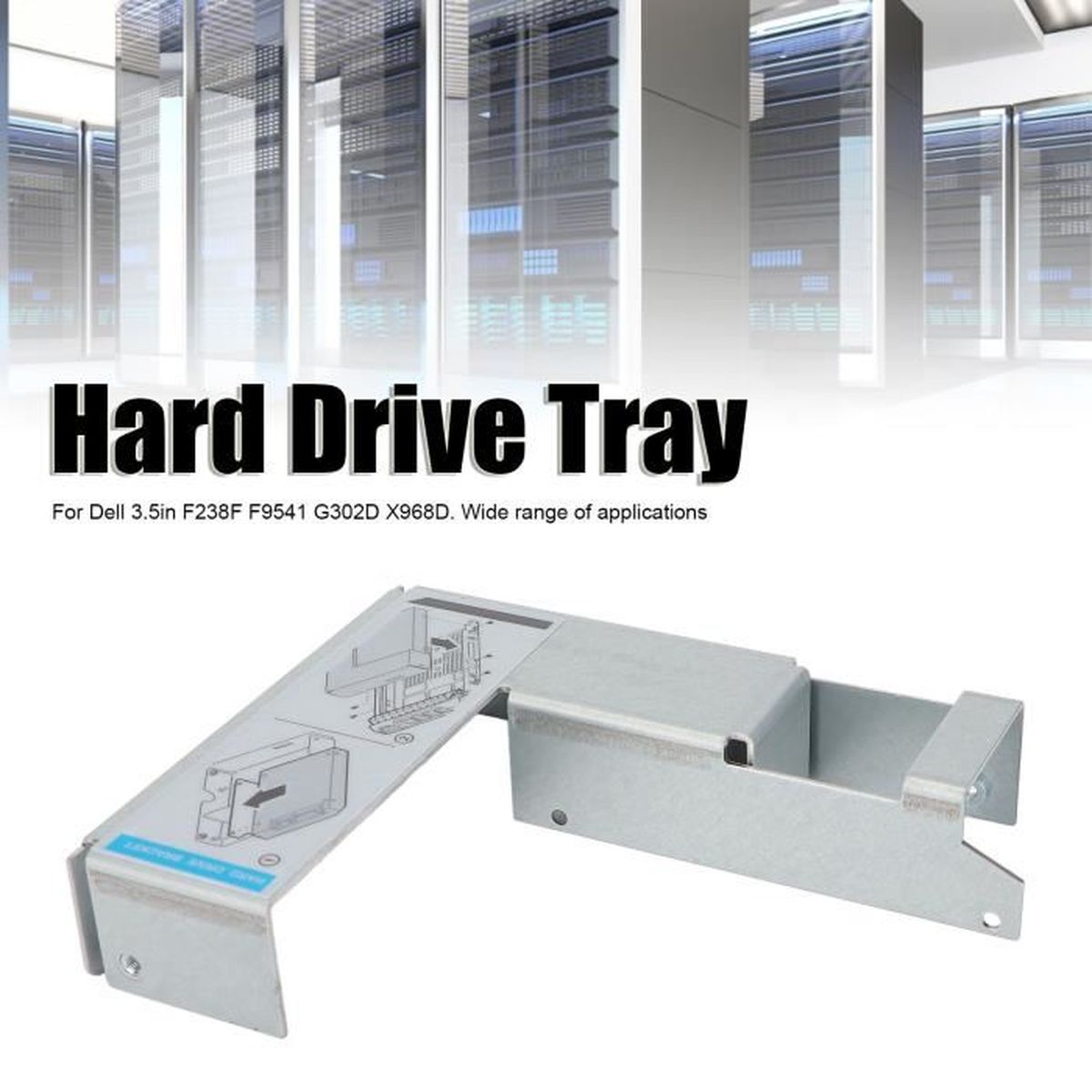 Support de disque dur SAS SATA Plateau disque dur Adaptateur SSD 2,5 ...