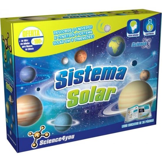 Jeux Educatif - Jeu Science L'univers Système Solaire 3d Jouet Éducatif ...