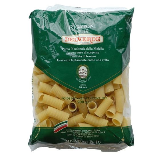Rigatoni n° 19 500g Delverde - Cdiscount Au quotidien