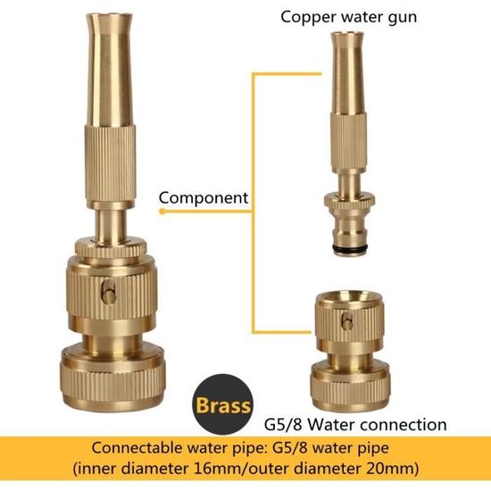 TETE D'ARROSAGE,5 point spray gun--Tuyau de lavage à haute pression ...