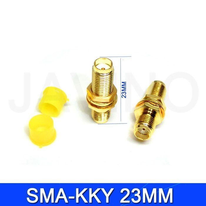 Adaptateur SMA/RP-SMA vers SMA/RPSMA Prise mâle et Jack femelle Connecteur coaxial RF droit et à ...