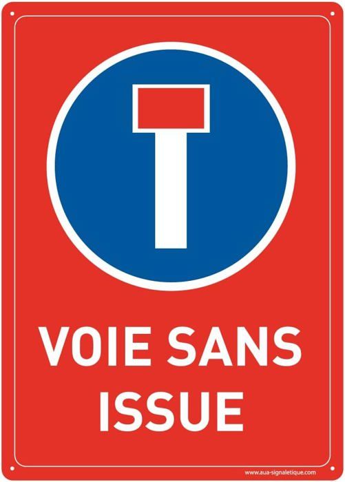 Panneau De Signalisation en PVC Rigide et Compact 1.5 mm. (315 x 440 mm ...