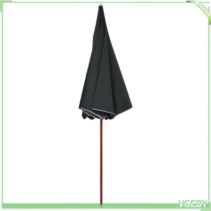 Parasol de jardin - FAFEICY - 47806 - 300 cm diamètre - Mât acier ...