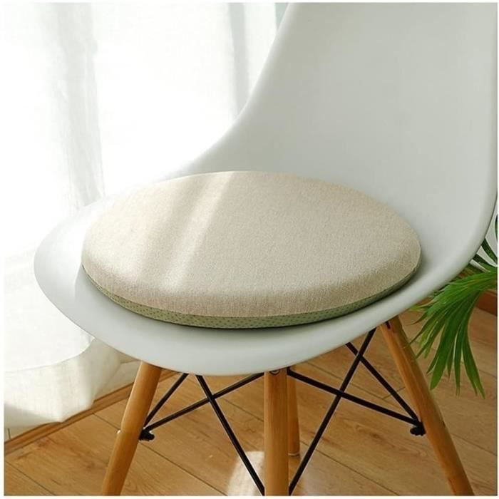 Coussin De Siège Rond, Galette De Chaise En Mousse À Mémoire De Forme ...