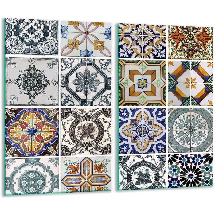 Plaque de protection universelle pour plaque de cuisson 2 x 30 x 52 cm ...