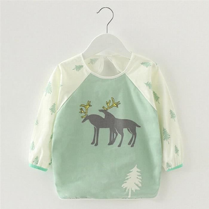 PUDCOCO plus récent enfants tablier dessin peinture étanche jardin ...