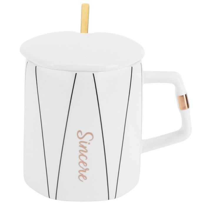 EJ.life Coupe en céramique Mug Tasse à Café de Bureau table mazagran ...