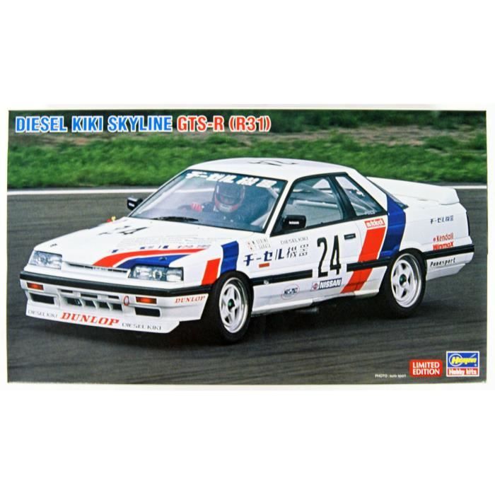 Hasegawa 20406 Diesel Kiki Skyline GTS-R (R31) 1/24 Scale kit - Cdiscount Jeux - Jouets