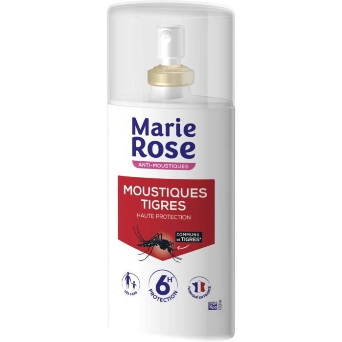 Spray Anti-Moustiques Haute Protection - 100 ml - Efficace Contre les ...