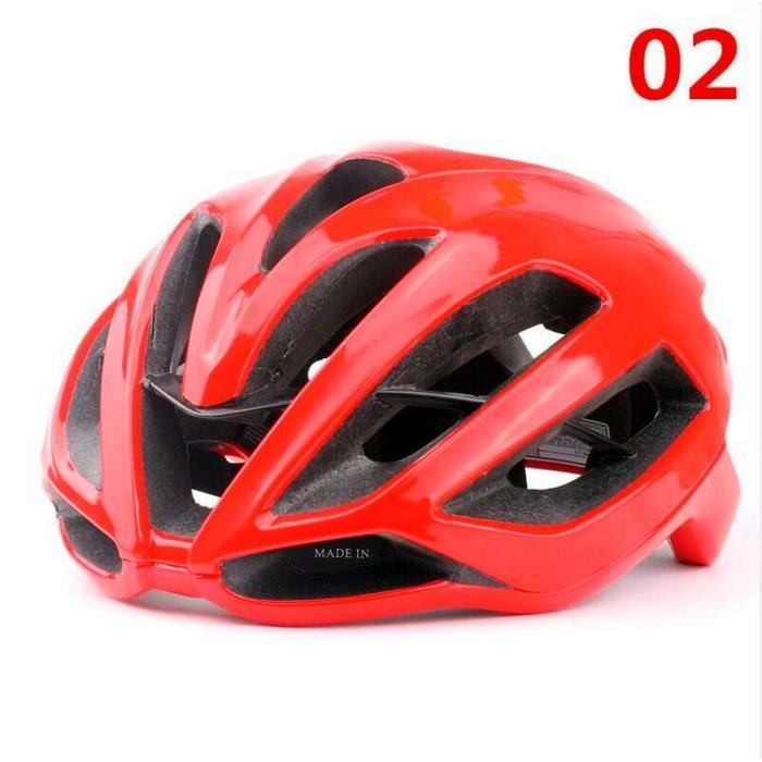 Casque de vélo de route rouge - Marque - Taille M L - Homme - Casquette ...